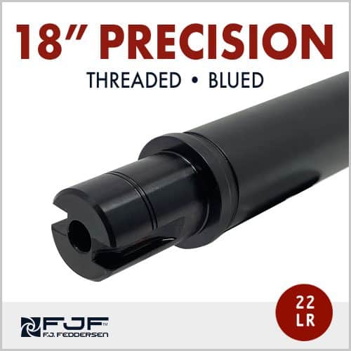 Precision® Rimfire Rifle Barrel (Threaded w/ Thread Protector): 18 ...