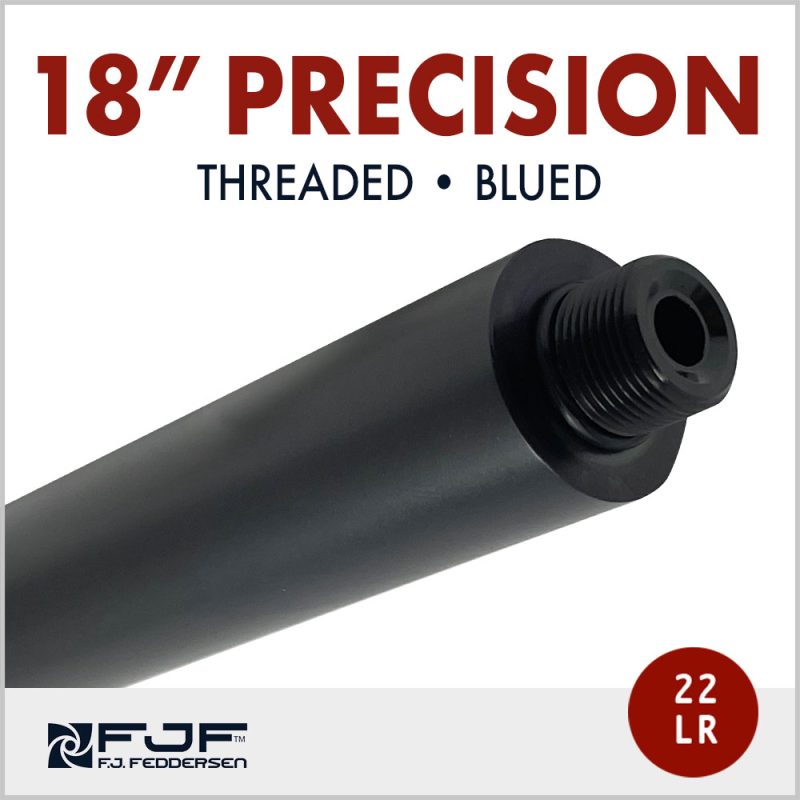 Precision® Rimfire Rifle Barrel (Threaded w/ Thread Protector): 18 ...